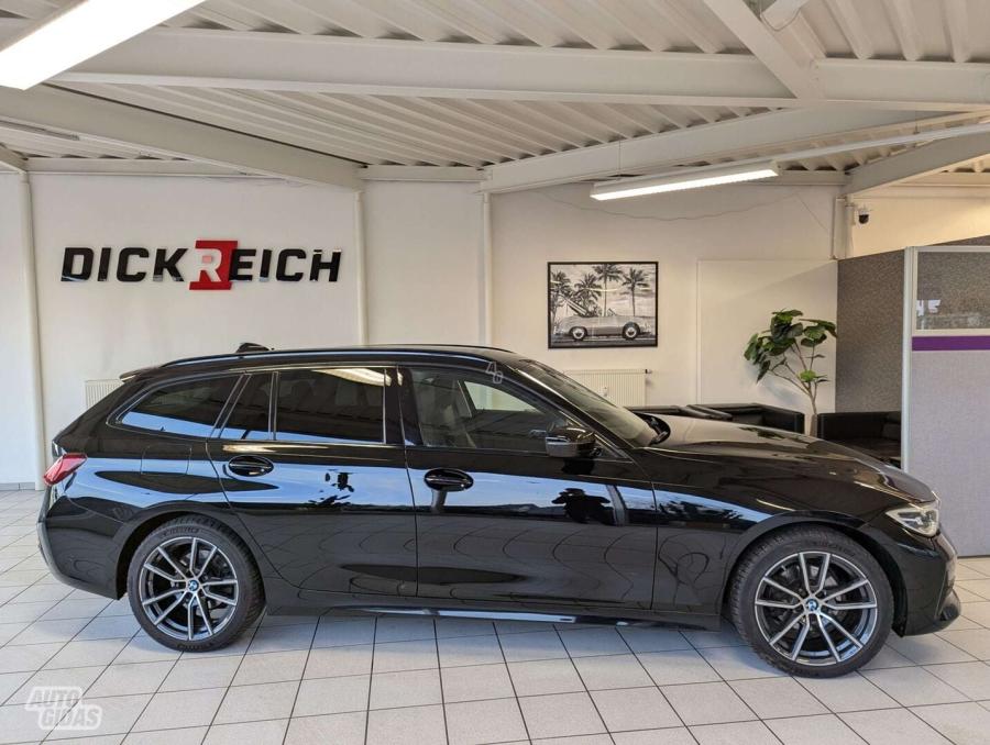 Black BMW 320 2019 in Kaunas, with an engine capacity of 2.00 L and mileage of 94 thousand km for 26469 €, photo 8 on AUTOMOTO.COM.LV