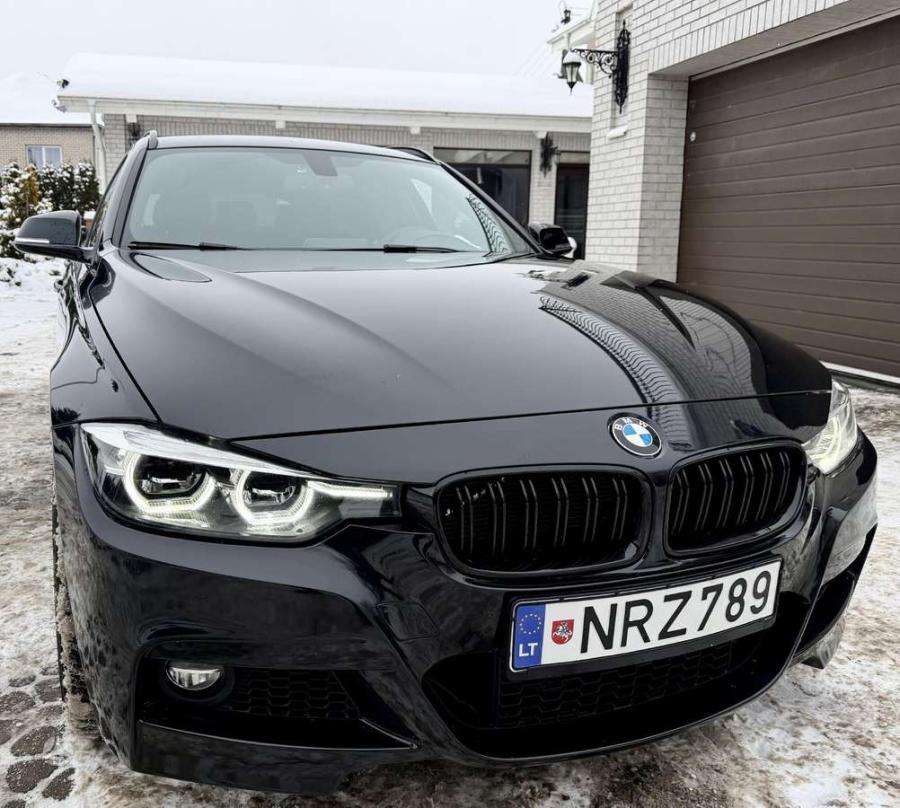 Black BMW 320 2019 in Kaunas, with an engine capacity of 0.00 L and mileage of 230 thousand km for 13800 €, photo 5 on AUTOMOTO.COM.LV
