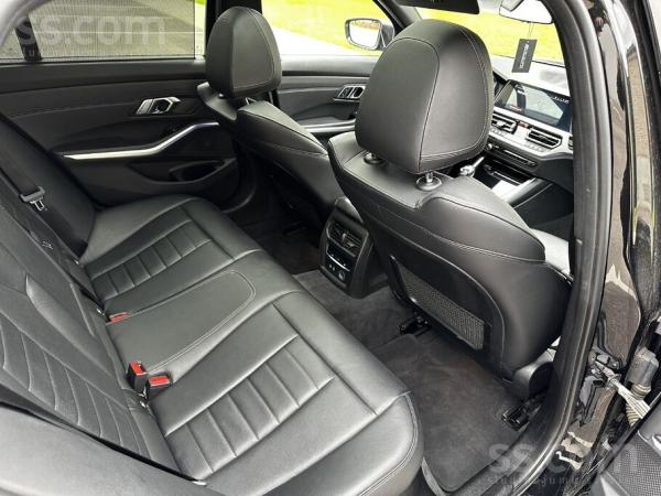 Black BMW 320 2019 in Riga, with an engine capacity of 2.00 L and mileage of 250 thousand km for 15990 €, photo 9 on AUTOMOTO.COM.LV