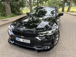 Black BMW 320 2019 in Valmiera, with an engine capacity of 2.00 L and mileage of 366 thousand km for 16700 €, photo 3 on AUTOMOTO.COM.LV