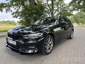 Black BMW 320 2019 in Valmiera, with an engine capacity of 2.00 L and mileage of 366 thousand km for 16700 €, photo 16 on AUTOMOTO.COM.LV