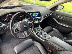 Black BMW 320 2019 in Valmiera, with an engine capacity of 2.00 L and mileage of 366 thousand km for 16700 €, photo 21 on AUTOMOTO.COM.LV