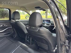 Black BMW 320 2019 in Valmiera, with an engine capacity of 2.00 L and mileage of 366 thousand km for 16700 €, photo 28 on AUTOMOTO.COM.LV