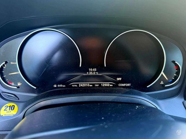Black BMW 320 2019 in Taurage, with an engine capacity of 2.00 L and mileage of 242 thousand km for 10900 €, photo 7 on AUTOMOTO.COM.LV