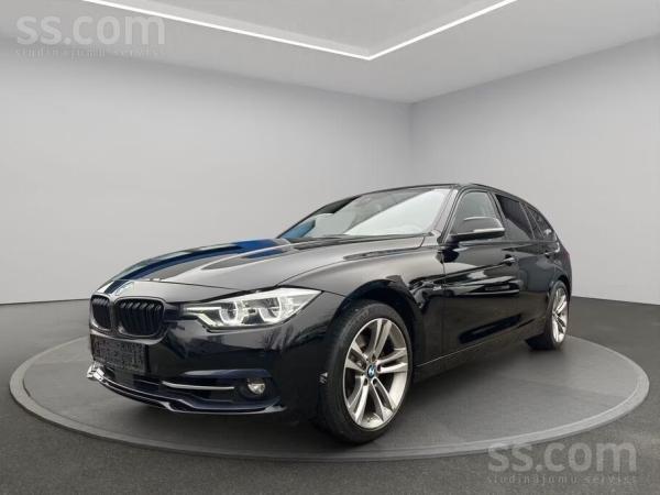 Black BMW 320 2019 in Riga, with an engine capacity of 2.00 L and mileage of 228 thousand km for 12999 €, photo 1 on AUTOMOTO.COM.LV