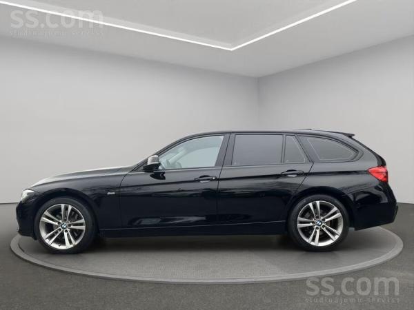 Black BMW 320 2019 in Riga, with an engine capacity of 2.00 L and mileage of 228 thousand km for 12999 €, photo 2 on AUTOMOTO.COM.LV