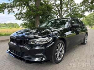 Black BMW 320 2019 in Ogre, with an engine capacity of 2.00 L and mileage of 371 thousand km for 18000 €, photo  on AUTOMOTO.COM.LV