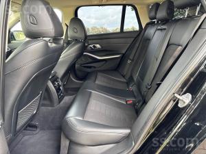 Black BMW 320 2019 in Ogre, with an engine capacity of 2.00 L and mileage of 371 thousand km for 15799 €, photo 10 on AUTOMOTO.COM.LV