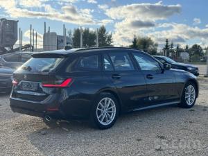Black BMW 320 2019 in Valmiera, with an engine capacity of 2.00 L and mileage of 140 thousand km for 17490 €, photo 7 on AUTOMOTO.COM.LV