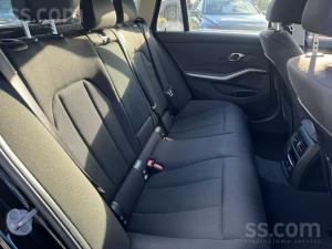 Black BMW 320 2019 in Valmiera, with an engine capacity of 2.00 L and mileage of 140 thousand km for 17490 €, photo 18 on AUTOMOTO.COM.LV