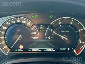 Black BMW 320 2019 in Valmiera, with an engine capacity of 2.00 L and mileage of 140 thousand km for 17490 €, photo 23 on AUTOMOTO.COM.LV