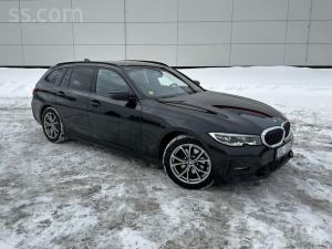 Black BMW 320 2019 in Riga, with an engine capacity of 2.00 L and mileage of 0 thousand km for 17900 €, photo  on AUTOMOTO.COM.LV