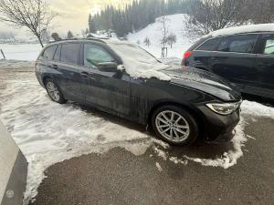 Black BMW 320 2020 in Marijampole, with an engine capacity of 2.00 L and mileage of 50 thousand km for 13950 €, photo  on AUTOMOTO.COM.LV
