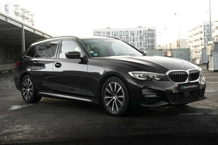 Melns BMW 320 2020 Viļņa, ar dzinēja tilpumu 2.00 L un nobraukumu 191 tūkst. km par 18999 €, foto 1 vietnē AUTOMOTO.COM.LV