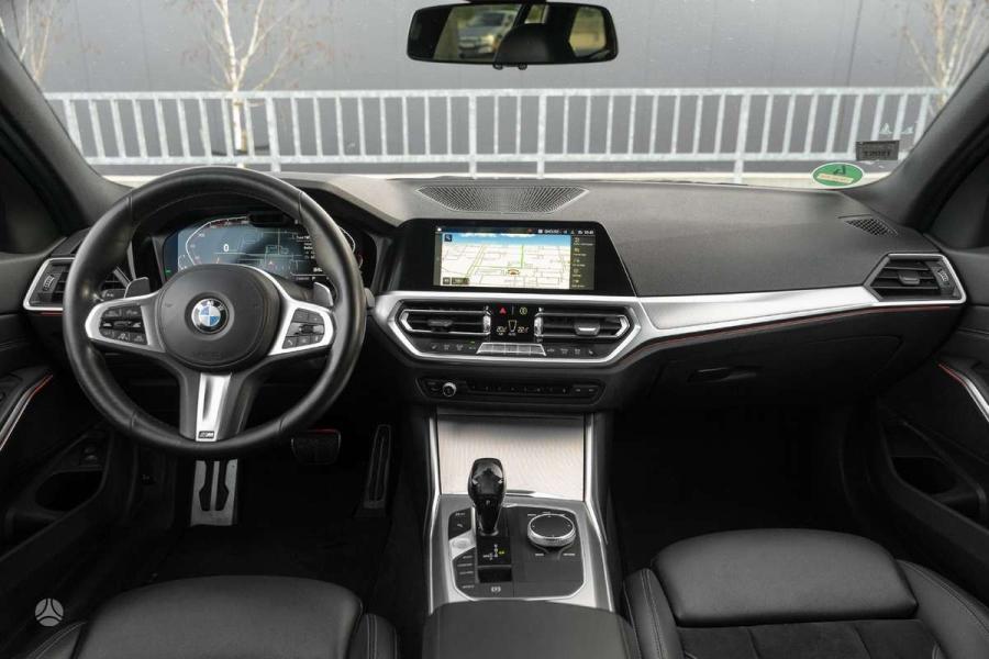 Melns BMW 320 2020 Viļņa, ar dzinēja tilpumu 2.00 L un nobraukumu 191 tūkst. km par 18999 €, foto 14 vietnē AUTOMOTO.COM.LV