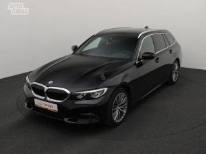 Black BMW 320 2020 in Vilnius, with an engine capacity of 2.00 L and mileage of 161 thousand km for 19999 €, photo  on AUTOMOTO.COM.LV