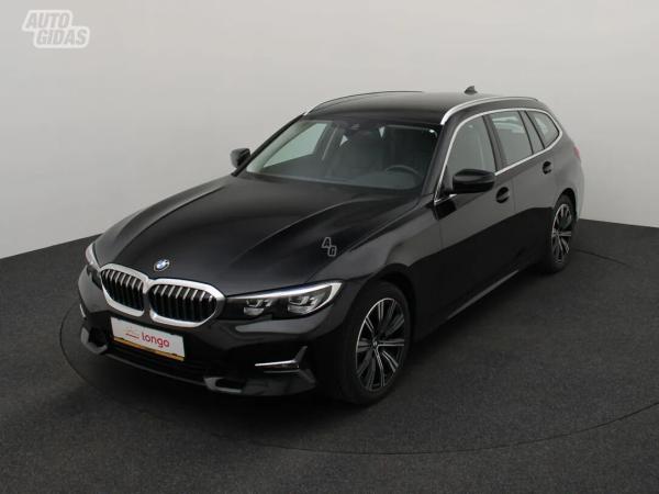 Black BMW 320 2020 in Vilnius, with an engine capacity of 2.00 L and mileage of 131 thousand km for 23499 €, photo 1 on AUTOMOTO.COM.LV