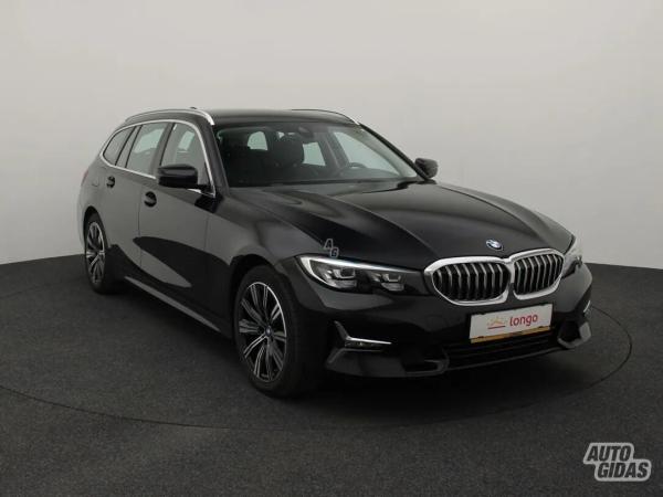 Black BMW 320 2020 in Vilnius, with an engine capacity of 2.00 L and mileage of 131 thousand km for 23499 €, photo 10 on AUTOMOTO.COM.LV