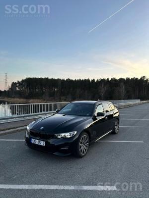 Black BMW 320 2020 in Jurmala, with an engine capacity of 2.00 L and mileage of 260 thousand km for 20500 €, photo  on AUTOMOTO.COM.LV