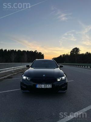 Black BMW 320 2020 in Jurmala, with an engine capacity of 2.00 L and mileage of 260 thousand km for 20500 €, photo 4 on AUTOMOTO.COM.LV