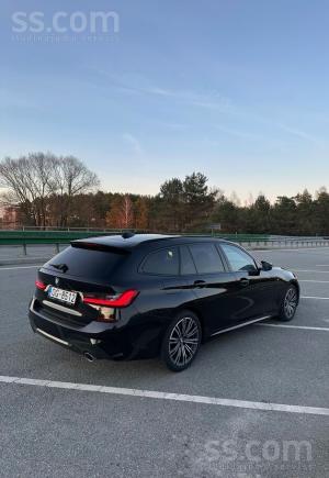 Black BMW 320 2020 in Jurmala, with an engine capacity of 2.00 L and mileage of 260 thousand km for 20500 €, photo 5 on AUTOMOTO.COM.LV