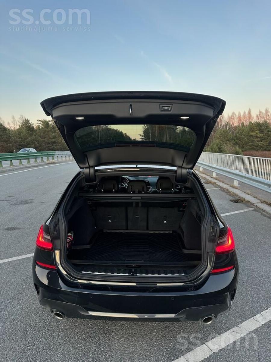 Black BMW 320 2020 in Jurmala, with an engine capacity of 2.00 L and mileage of 260 thousand km for 20500 €, photo 6 on AUTOMOTO.COM.LV