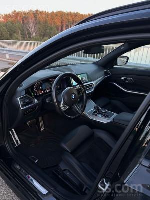 Black BMW 320 2020 in Jurmala, with an engine capacity of 2.00 L and mileage of 260 thousand km for 20500 €, photo 9 on AUTOMOTO.COM.LV