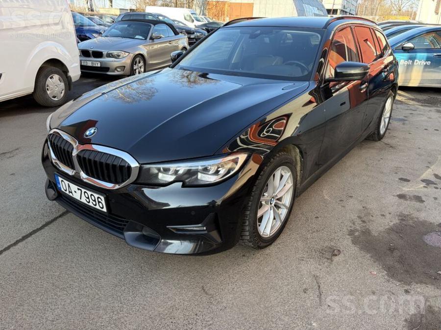Черный БМВ 320 2020 в Рига, объемом двигателя 2.00 л и пробегом 163 тыс. км за 19500 €, фото 1 на AUTOMOTO.COM.LV