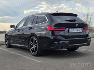 Black BMW 320 2020 in Riga, with an engine capacity of 2.00 L and mileage of 208 thousand km for 17990 €, photo 22 on AUTOMOTO.COM.LV