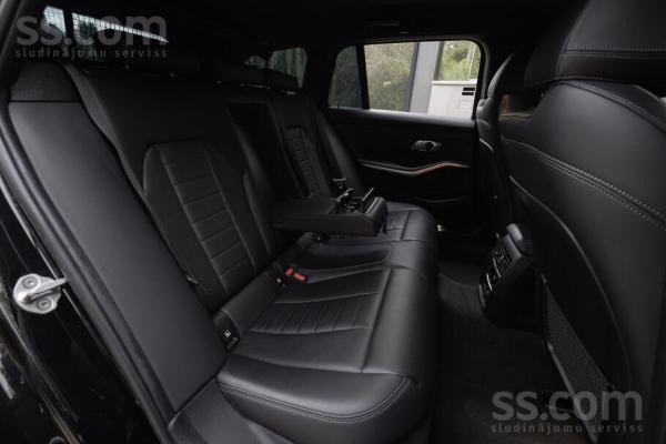 Black BMW 320 2020 in Jelgava, with an engine capacity of 2.00 L and mileage of 197 thousand km for 21900 €, photo 10 on AUTOMOTO.COM.LV