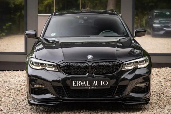 Black BMW 320 2020 in Jelgava, with an engine capacity of 2.00 L and mileage of 197 thousand km for 21900 €, photo 2 on AUTOMOTO.COM.LV