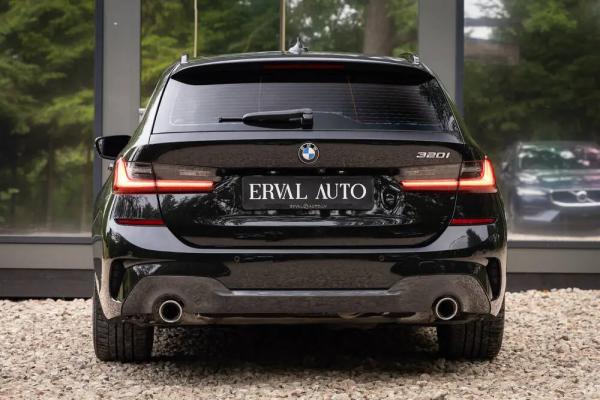 Black BMW 320 2020 in Jelgava, with an engine capacity of 2.00 L and mileage of 197 thousand km for 21900 €, photo 5 on AUTOMOTO.COM.LV