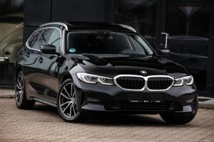 Black BMW 320 2020 in Jelgava, with an engine capacity of 2.00 L and mileage of 120 thousand km for 23800 €, photo  on AUTOMOTO.COM.LV