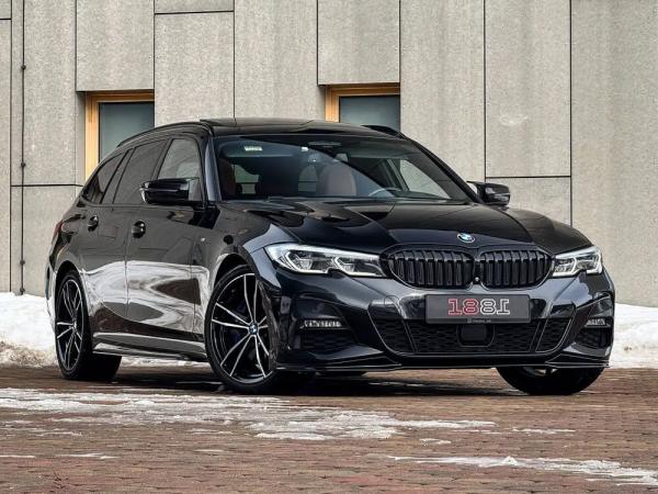 Black BMW 320 2020 in Riga, with an engine capacity of 2.00 L and mileage of 165 thousand km for 22300 €, photo 1 on AUTOMOTO.COM.LV