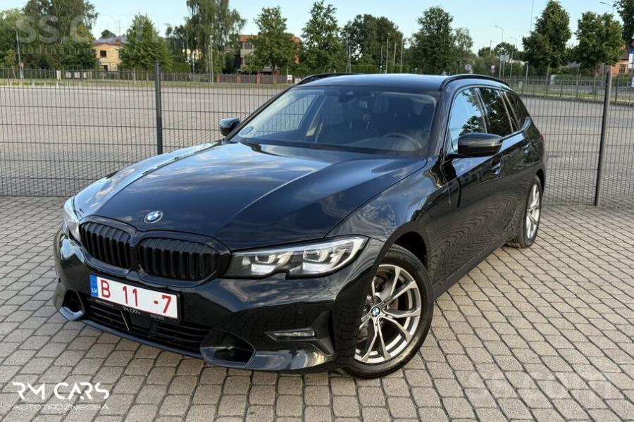 Black BMW 320 2020 in Jelgava, with an engine capacity of 2.00 L and mileage of 0 thousand km for 18500 €, photo 3 on AUTOMOTO.COM.LV