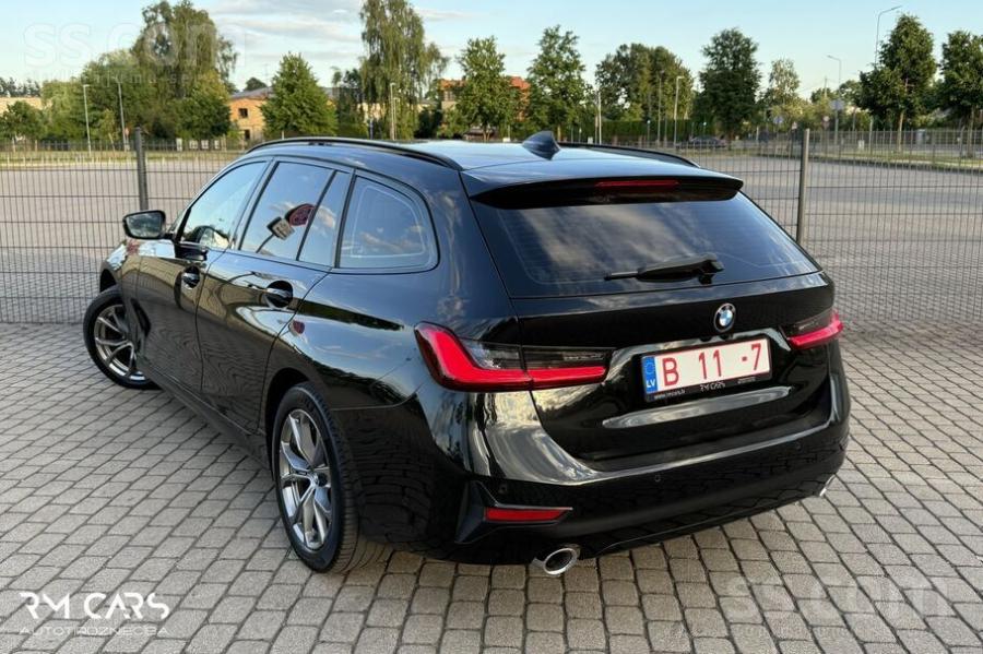Black BMW 320 2020 in Jelgava, with an engine capacity of 2.00 L and mileage of 0 thousand km for 18500 €, photo 4 on AUTOMOTO.COM.LV