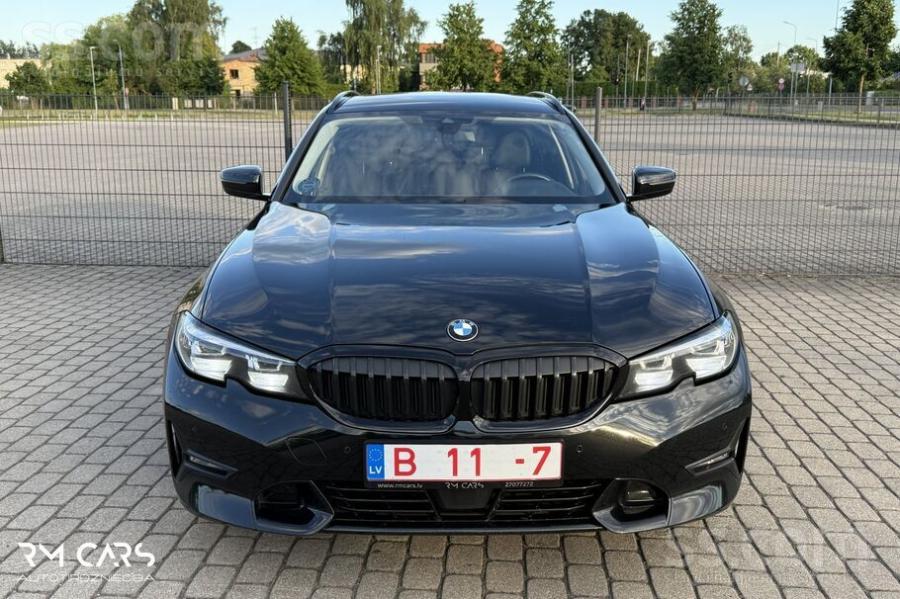 Black BMW 320 2020 in Jelgava, with an engine capacity of 2.00 L and mileage of 0 thousand km for 18500 €, photo 6 on AUTOMOTO.COM.LV