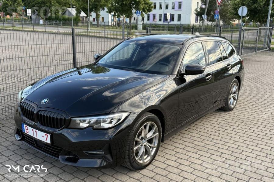 Black BMW 320 2020 in Jelgava, with an engine capacity of 2.00 L and mileage of 0 thousand km for 18500 €, photo 33 on AUTOMOTO.COM.LV