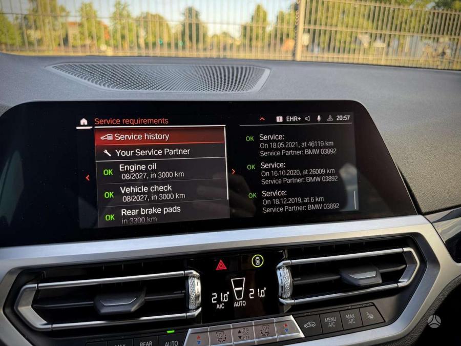 Melns BMW 320 2020 Joniškis, ar dzinēja tilpumu 2.00 L un nobraukumu 194 tūkst. km par 18500 €, foto 19 vietnē AUTOMOTO.COM.LV