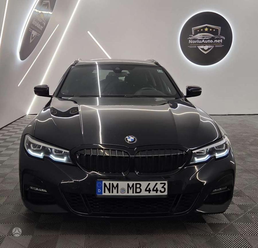 Black BMW 320 2020 in Marijampole, with an engine capacity of 2.00 L and mileage of 274 thousand km for 17750 €, photo 8 on AUTOMOTO.COM.LV