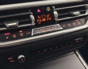 Black BMW 320 2020 in Marijampole, with an engine capacity of 2.00 L and mileage of 274 thousand km for 17750 €, photo 32 on AUTOMOTO.COM.LV
