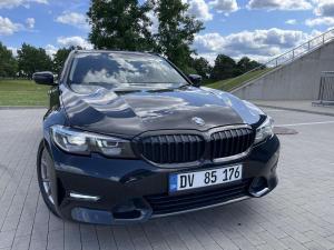 Black BMW 320 2020 in Jonava, with an engine capacity of 2.00 L and mileage of 246 thousand km for 16299 €, photo 10 on AUTOMOTO.COM.LV