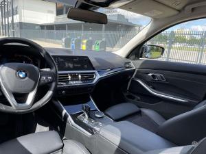 Black BMW 320 2020 in Jonava, with an engine capacity of 2.00 L and mileage of 246 thousand km for 16299 €, photo 19 on AUTOMOTO.COM.LV