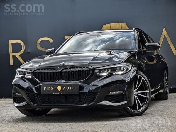 Black BMW 320 2020 in Tukums, with an engine capacity of 2.00 L and mileage of 166 thousand km for 21990 €, photo 2 on AUTOMOTO.COM.LV