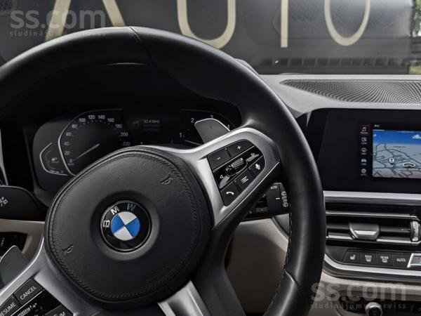 Black BMW 320 2020 in Tukums, with an engine capacity of 2.00 L and mileage of 166 thousand km for 21990 €, photo 10 on AUTOMOTO.COM.LV