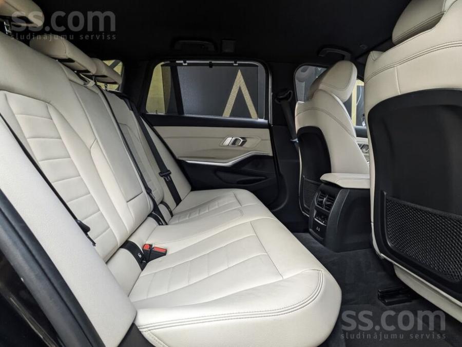 Черный БМВ 320 2020 в Тукумс, объемом двигателя 2.00 л и пробегом 166 тыс. км за 21990 €, фото 9 на AUTOMOTO.COM.LV