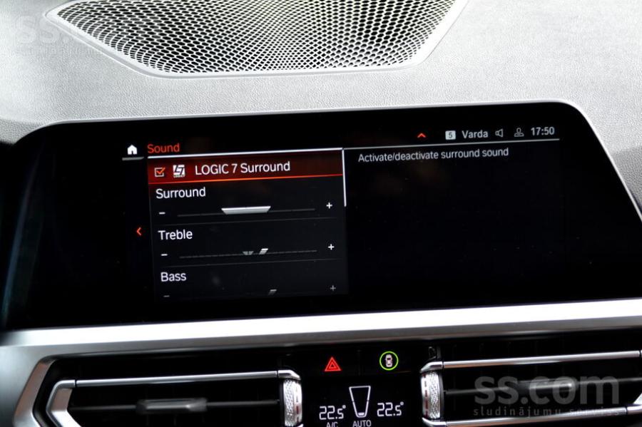 Melns BMW 320 2020 Tukums, ar dzinēja tilpumu 2.00 L un nobraukumu 177 tūkst. km par 21490 €, foto 19 vietnē AUTOMOTO.COM.LV
