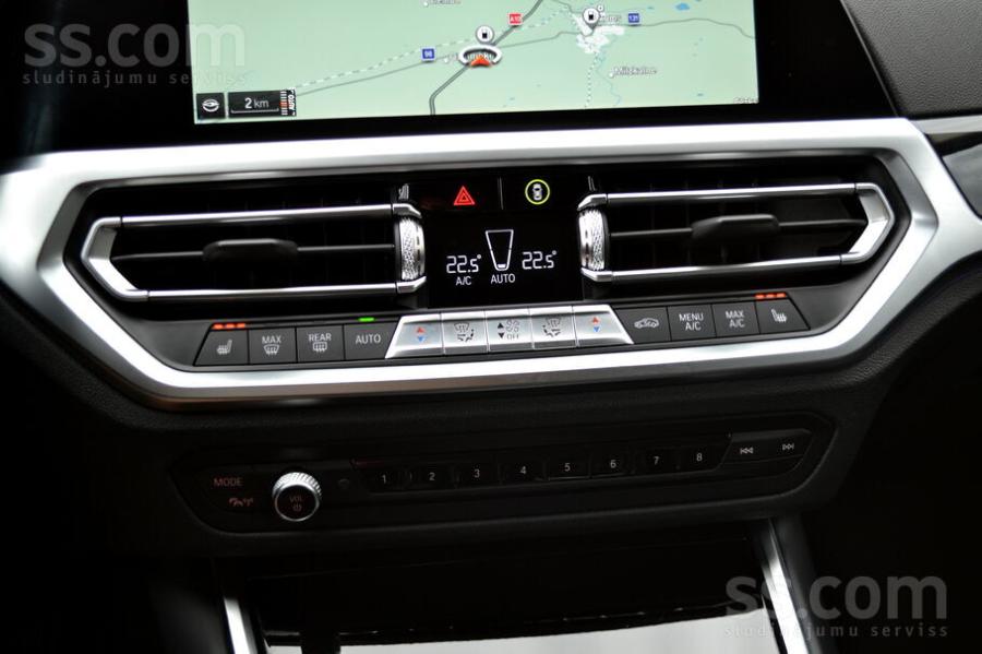 Melns BMW 320 2020 Tukums, ar dzinēja tilpumu 2.00 L un nobraukumu 177 tūkst. km par 21490 €, foto 23 vietnē AUTOMOTO.COM.LV
