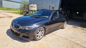 Melns BMW 320 2020 Kauņa, ar dzinēja tilpumu 2.00 L un nobraukumu 114 tūkst. km par 22990 €, foto  vietnē AUTOMOTO.COM.LV