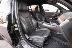 Black BMW 320 2020 in Riga, with an engine capacity of 2.00 L and mileage of 272 thousand km for 17550 €, photo 32 on AUTOMOTO.COM.LV